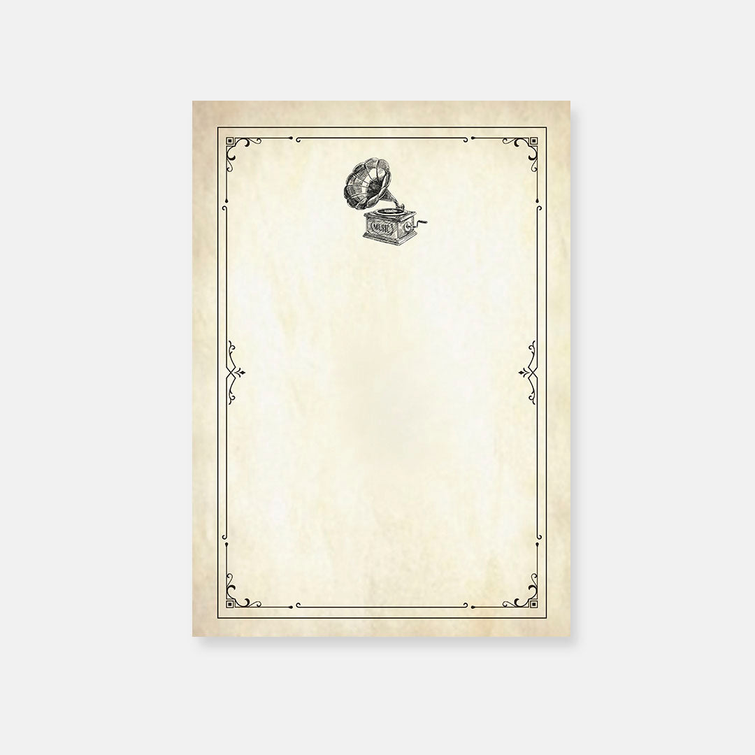 A4 Vintage 1920s Inspired Notepads | Roaring Twenties Stationery ...