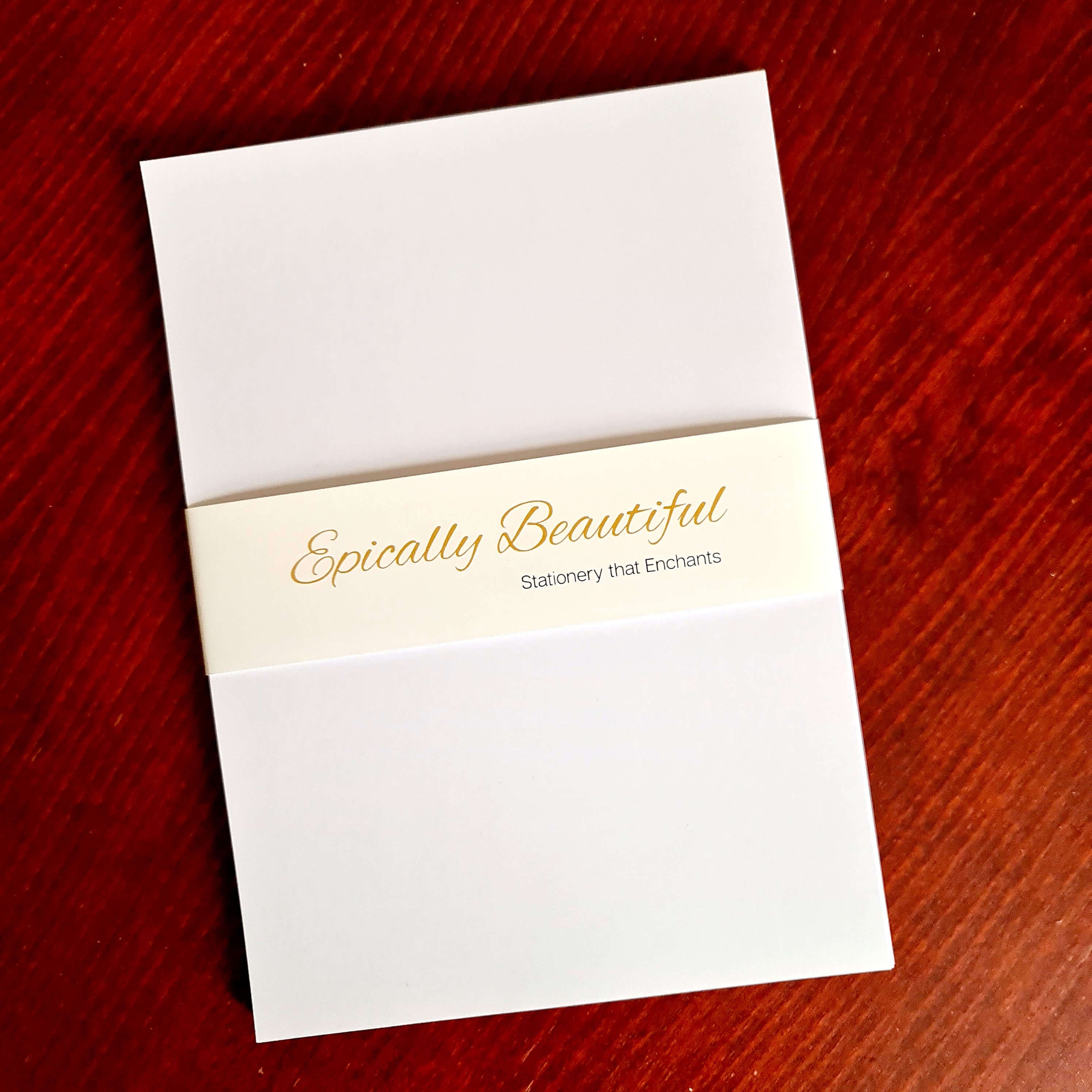Plain White Letter Writing Paper with Envelopes – Epically Beautiful